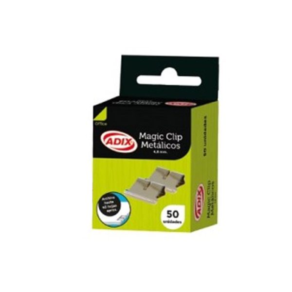Magic Clip Metálicos 4.8 Mm – Libreria Creativa